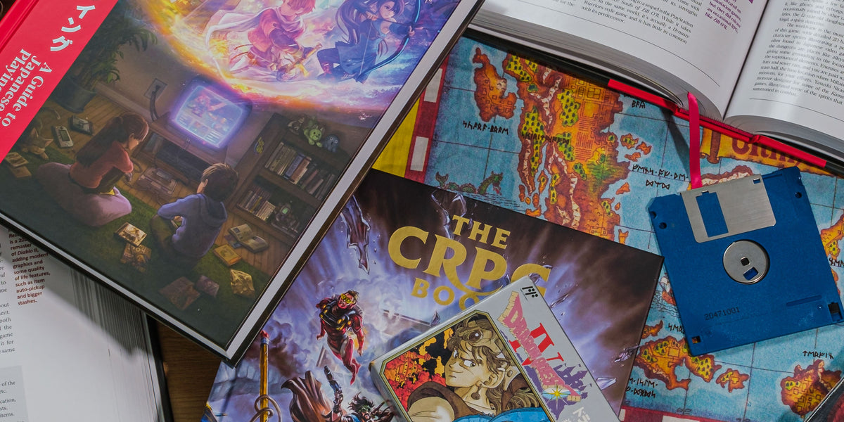 RPGs, CRPGs, JRPGs, and more | Bitmap Books role-playing game books