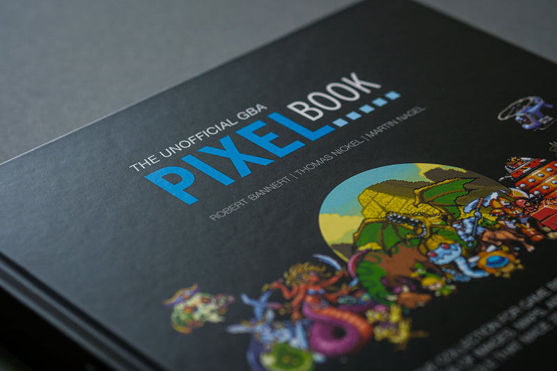 The GBA Pixel Book – Game Boy Advance handheld game art | Bitmap Books